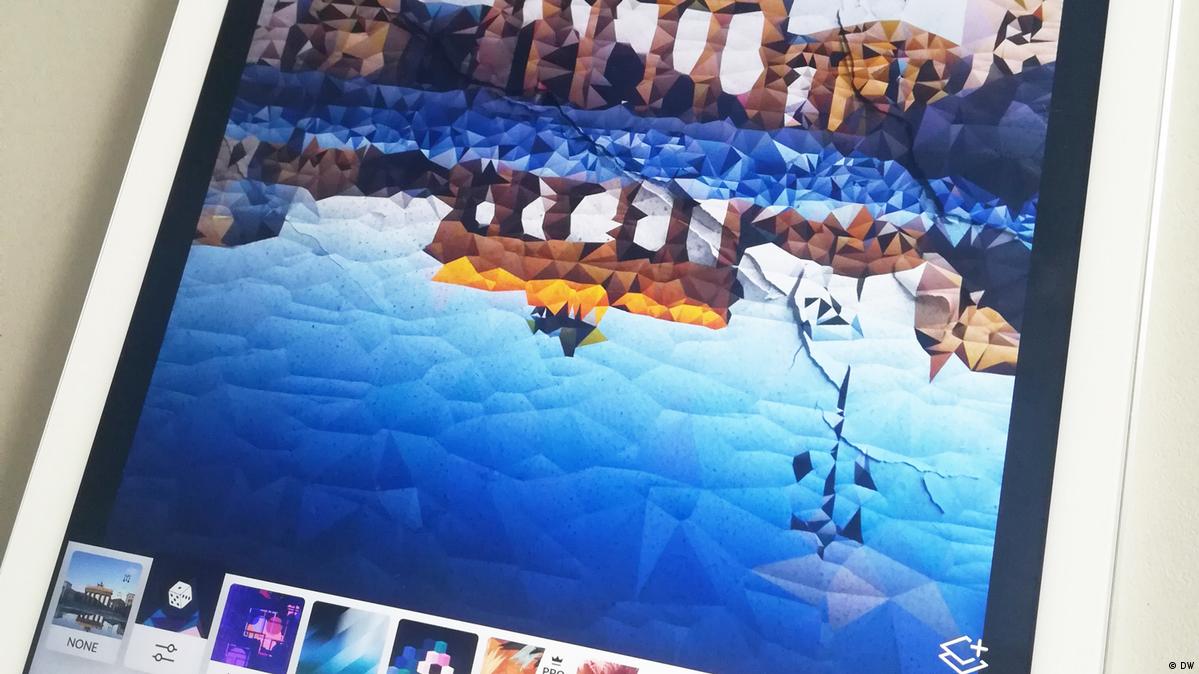 Testing photo editing apps: "Trigraphy"