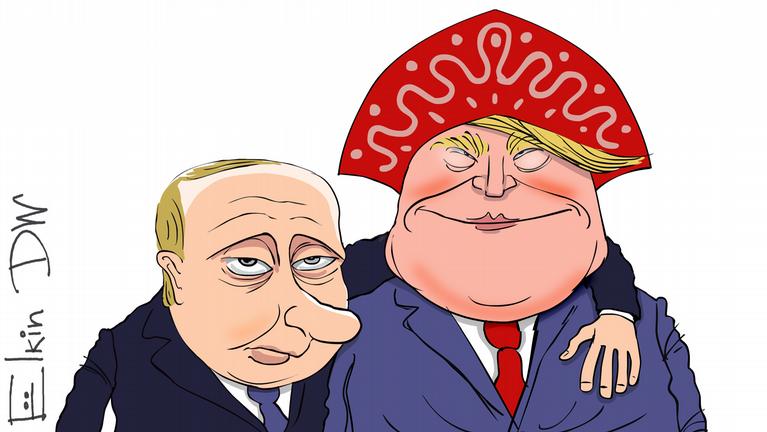 Post-summit cartoons satirize Trump as 'Putin's poodle' – DW – 07/19/2018