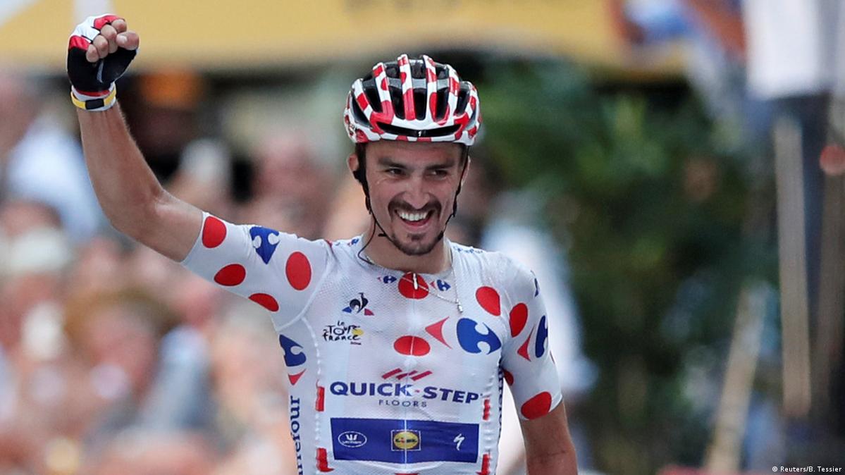 Alaphilippe takes 16th stage after crowd trouble
