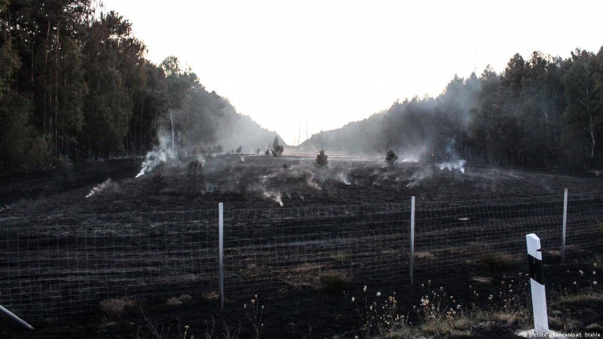 Forest fire outside Berlin sets off WWII munition – DW – 07/27/2018