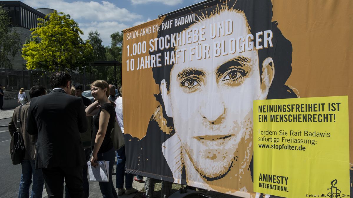 Saudi blogger Badawi goes on hunger strike