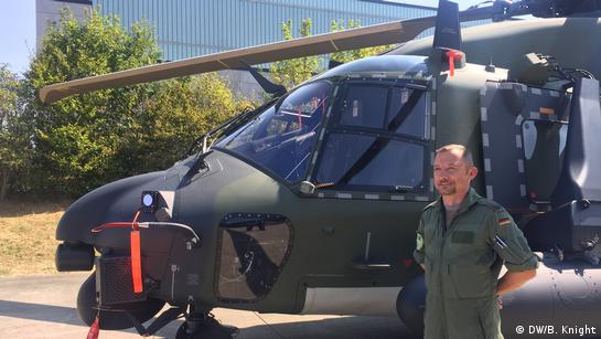 German military shows off ailing NATO helicopter