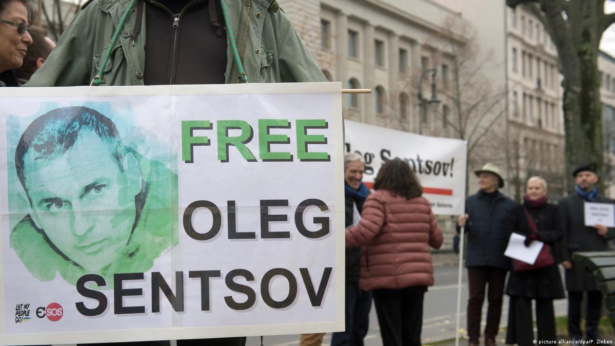 Jailed director Oleg Sentsov 'will not die in silence'