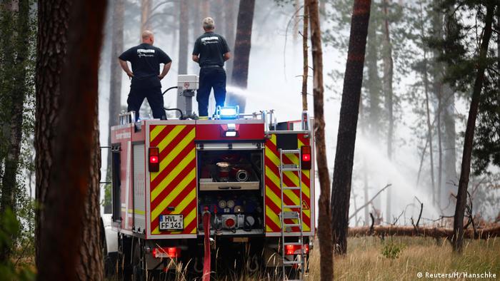 Berlin fires may have been caused by arson | DW Learn German
