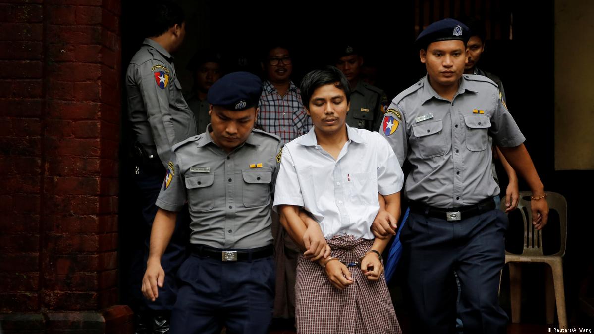 'Free speech is fading' in Myanmar – DW – 09/04/2018