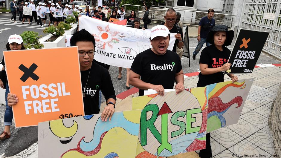 Global climate protests kick off as UN talks stall – DW – 09/08/2018