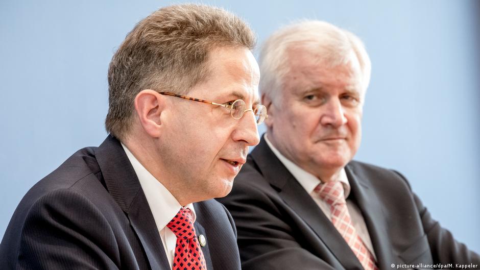 German spy chief forced out, promoted