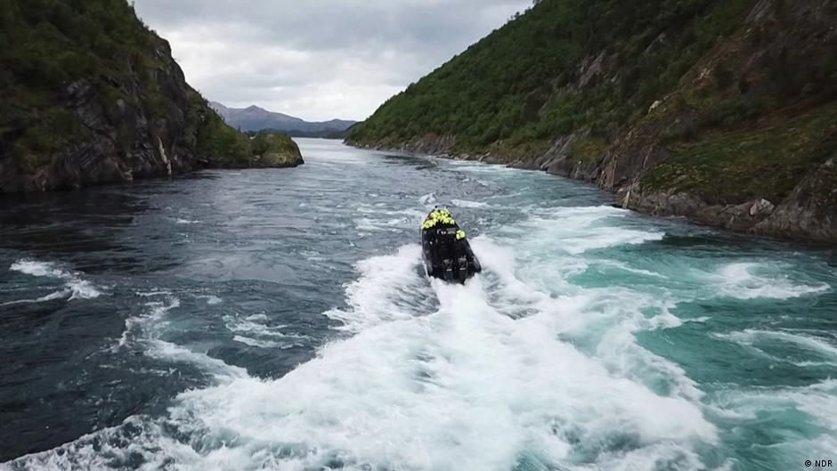 Saltstraumen - tidal currents on Norway’s coast