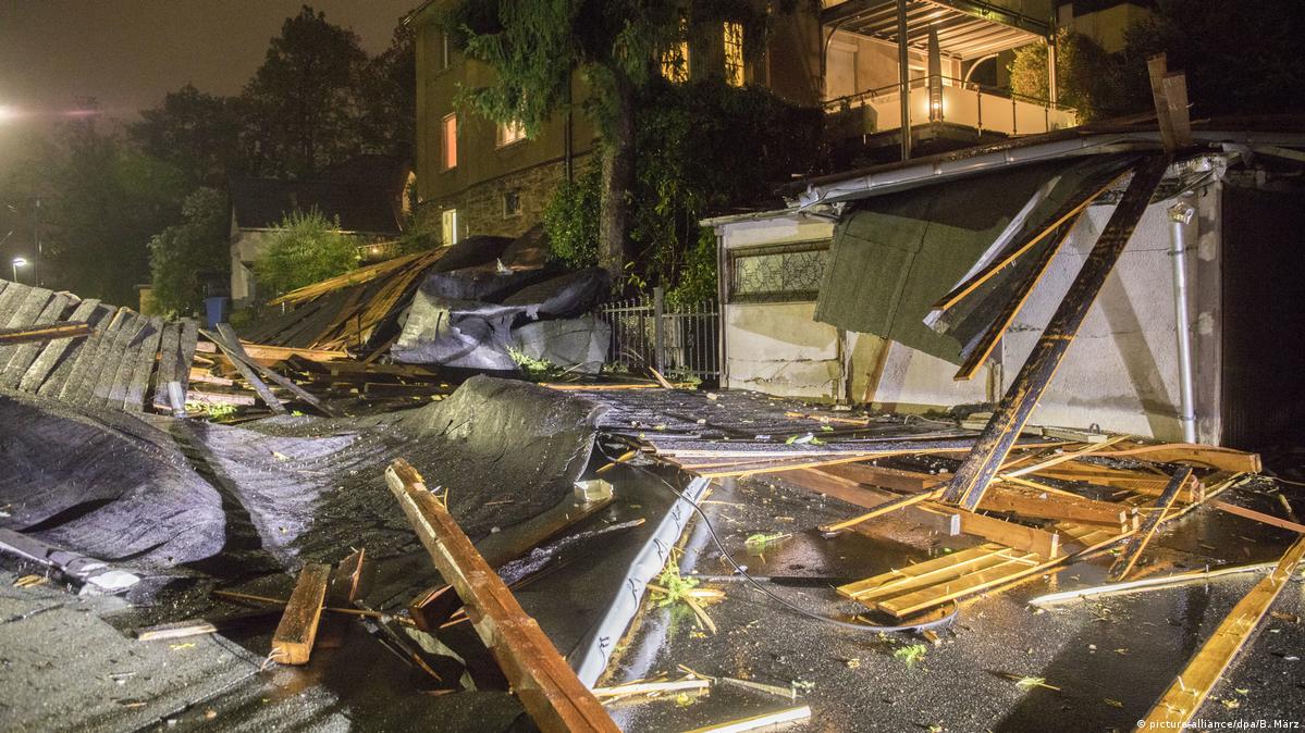Deadly storm brings major disruption to Germany