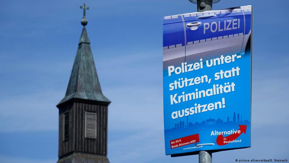 German Protestant Church bans AfD speakers at congress – DW – 09/26/2018