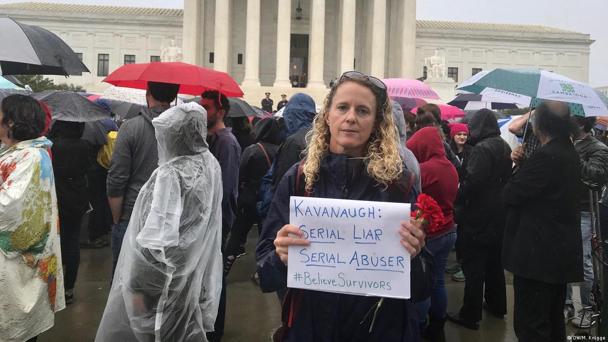 Kavanaugh protest personal for Ford supporters – DW – 09/28/2018