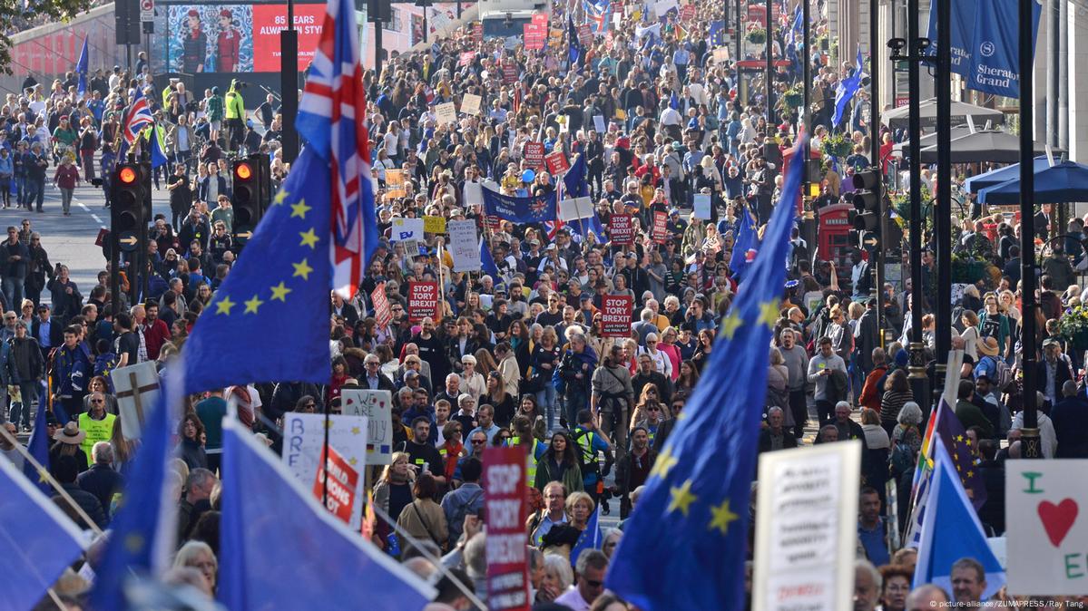 Massendemo Für Zweites Brexit Referendum Dw 20 10 2018