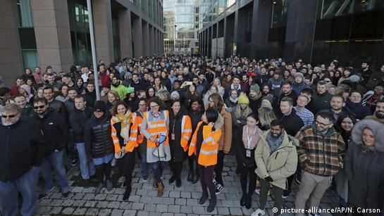 Google employees stage global walkout for women's rights