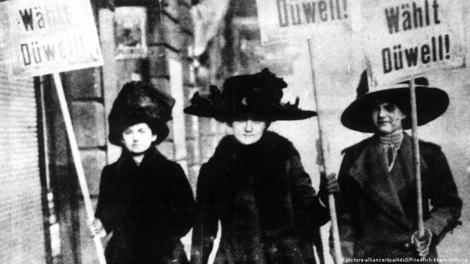 How German women obtained the right to vote 100 years ago – DW – 11/30/2018