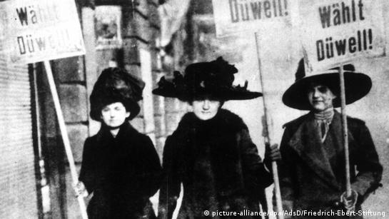 How German women obtained the right to vote 100 years ago – DW – 11/30/2018