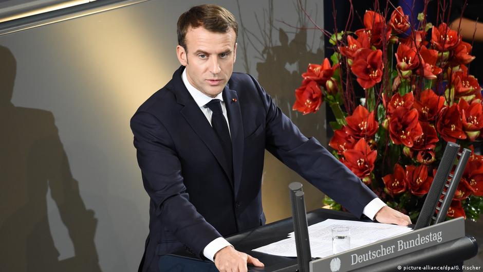 Macron in Berlin: Open a new chapter for Europe – DW – 11/18/2018