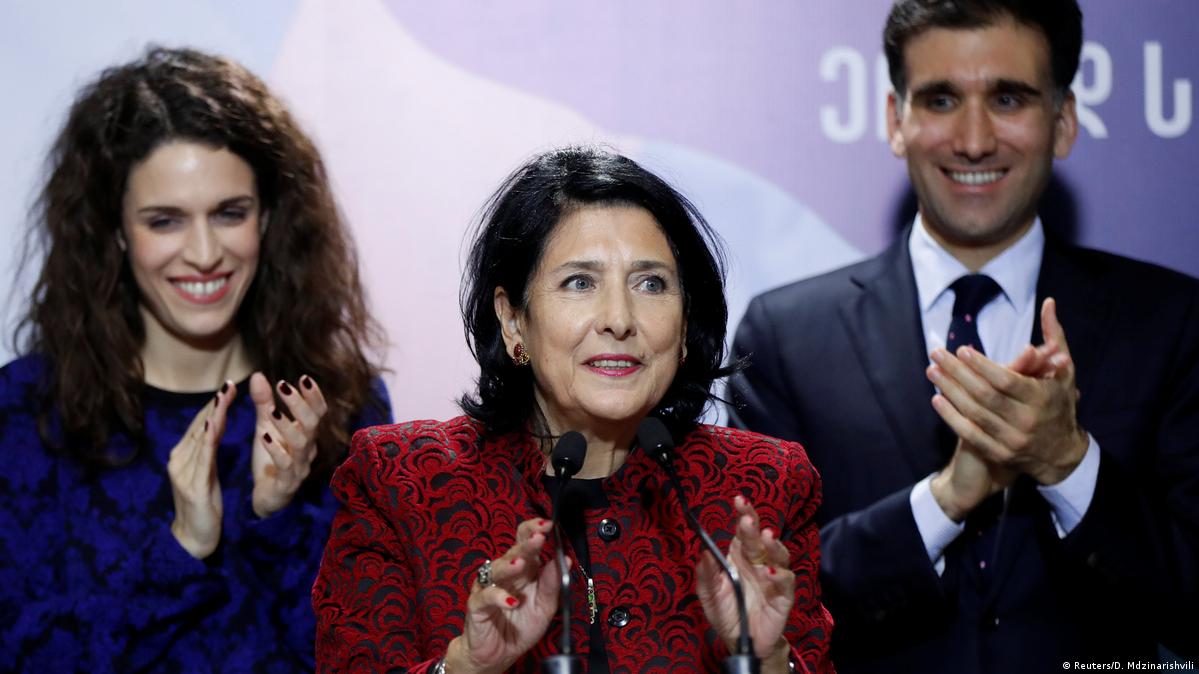 Georgia elects first female president