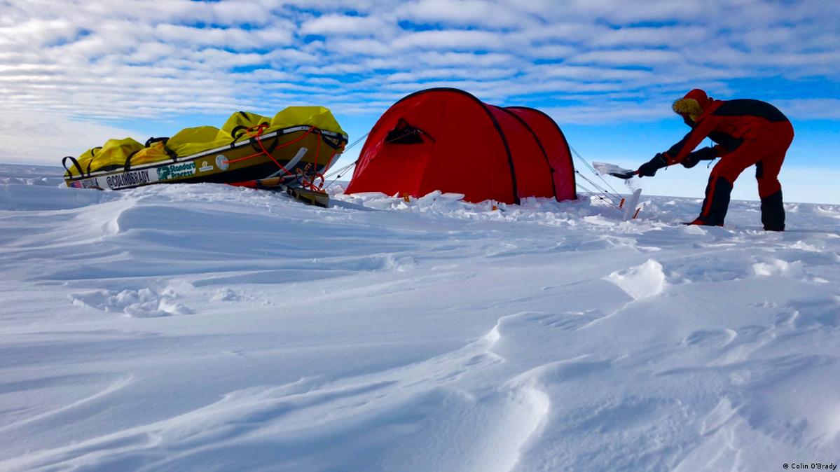 Man completes first unassisted trek across Antarctica