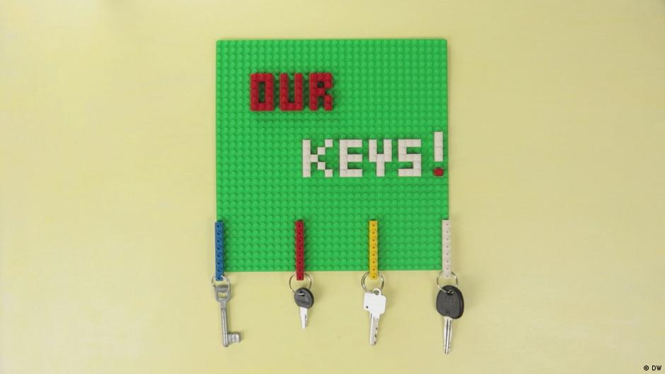 DIY: Lego key rack – DW – 01/10/2019