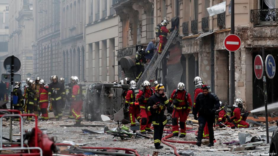 Paris gas explosion death toll rises to four – DW – 01/13/2019