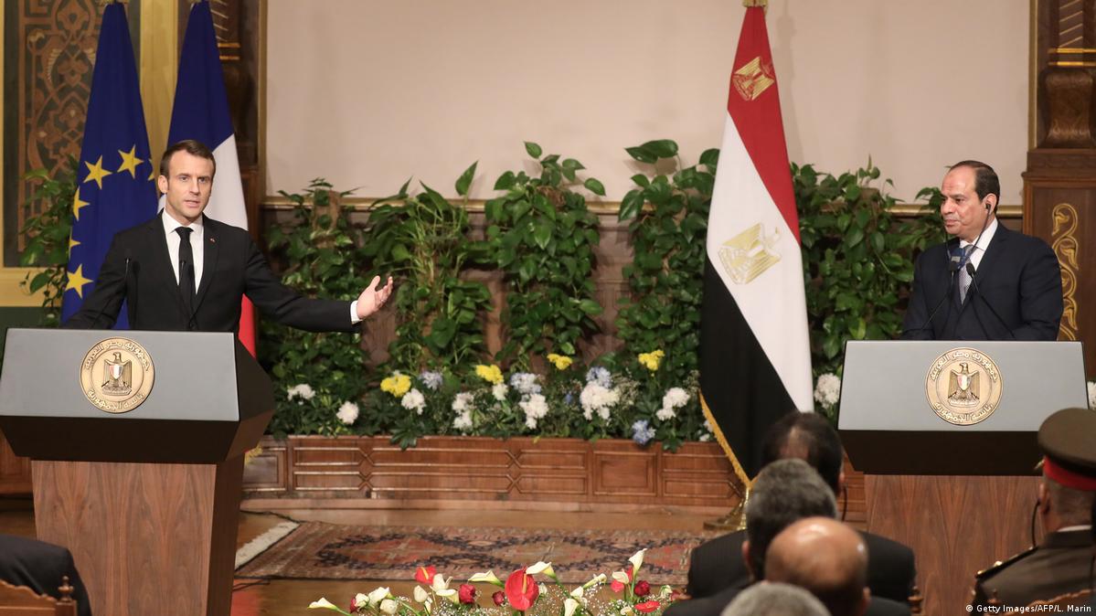Macron pushes for human rights in Egypt – DW – 01/28/2019