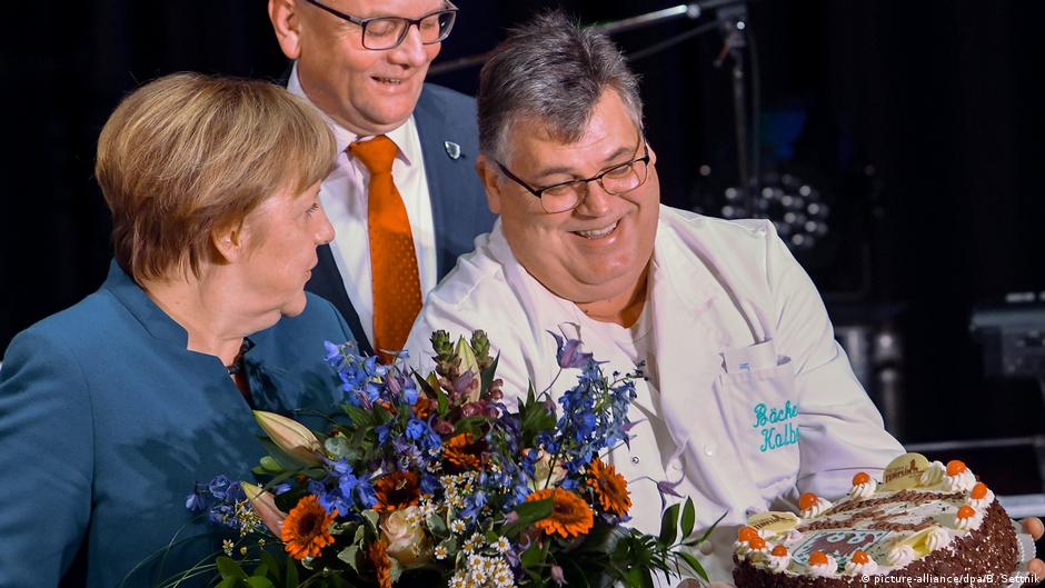 Merkel made honorary citizen of Templin