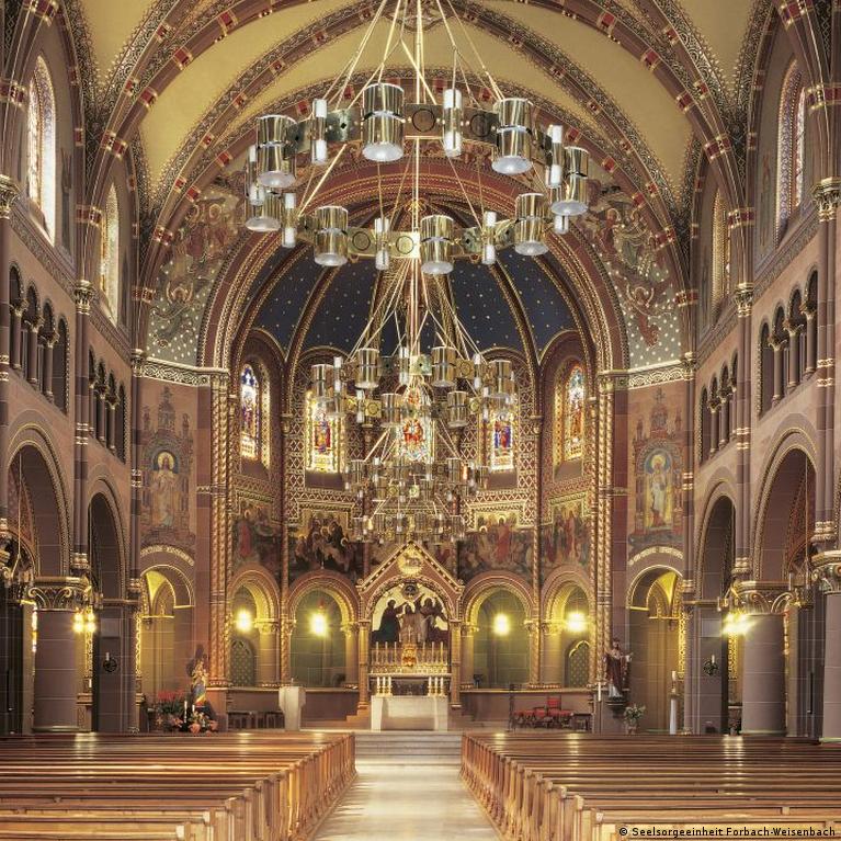 Inside Protestant Church