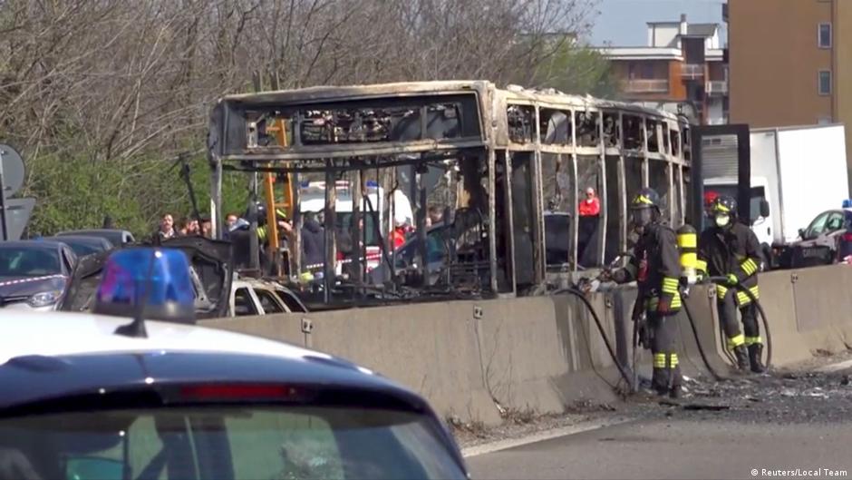 Italy: Bus driver takes 51 kids hostage