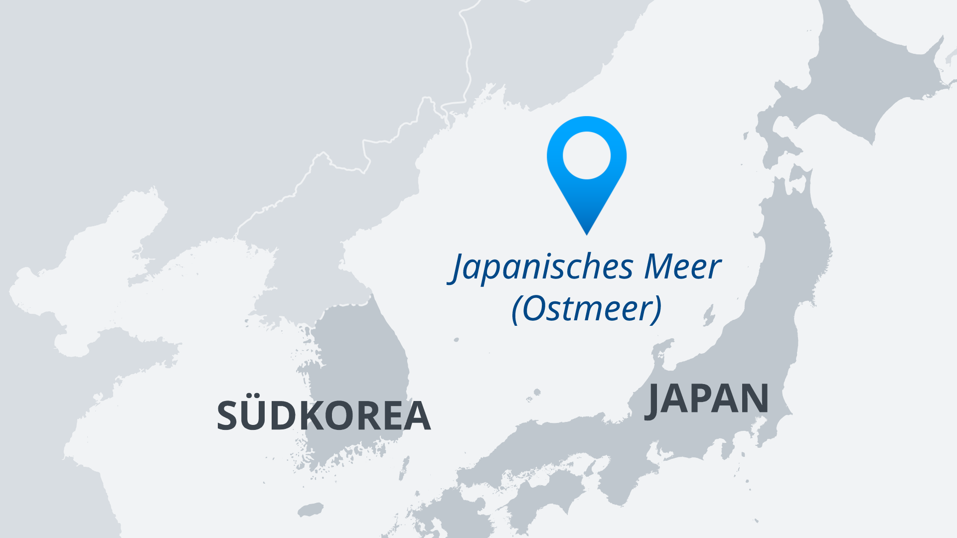 Deutsche Karte und das ″Japanische Meer″ | Asien | DW | 28.03.2019
