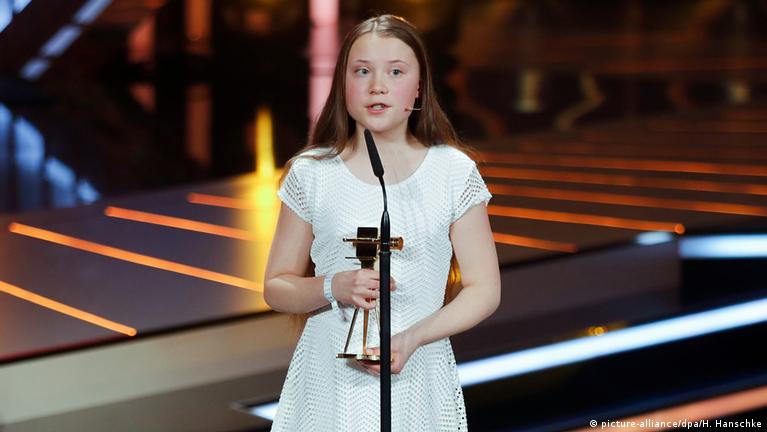 Greta Thunberg wins Golden Camera award
