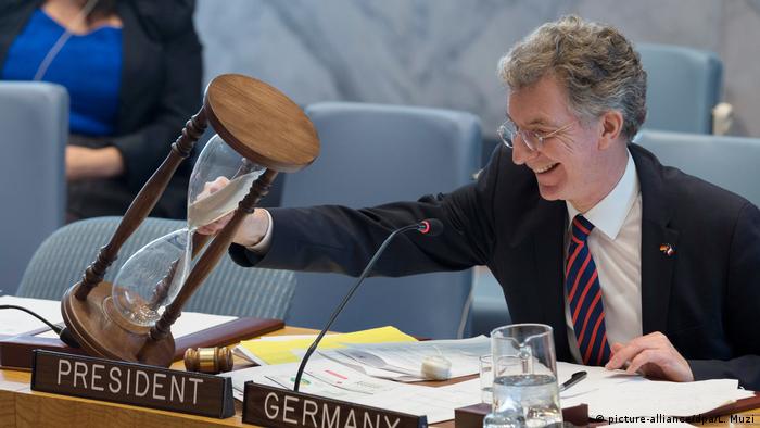 German UN envoy gets a grip on Security Council meetings | News | DW ...
