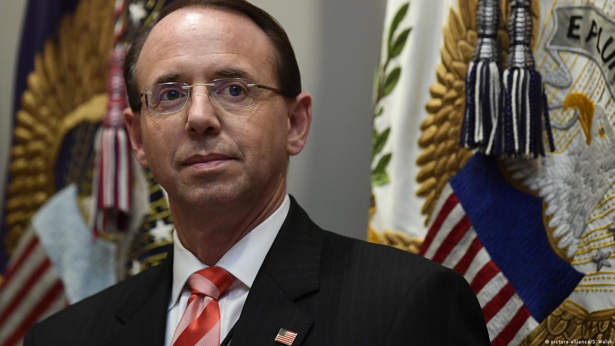US deputy attorney general resigns – DW – 04/30/2019