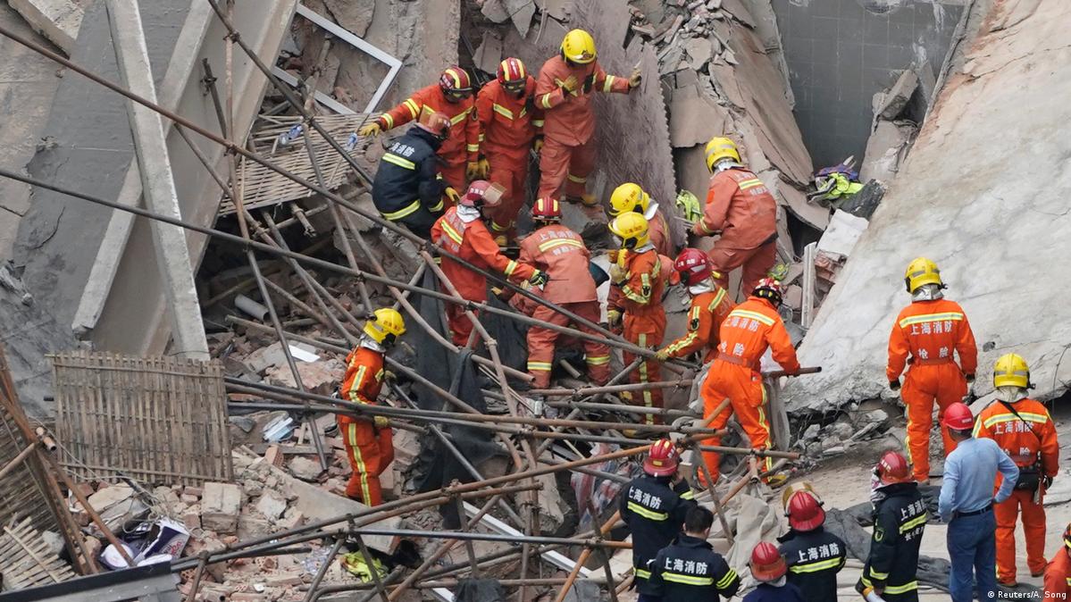 Several killed after roof collapse in Shanghai – DW – 05/16/2019