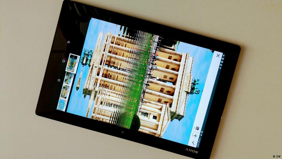 Testing photo editing apps: "Mirror Lab". – DW – 06/05/2019