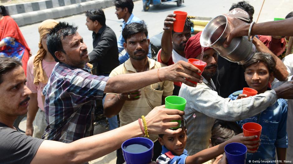 India heat wave triggers clashes over water