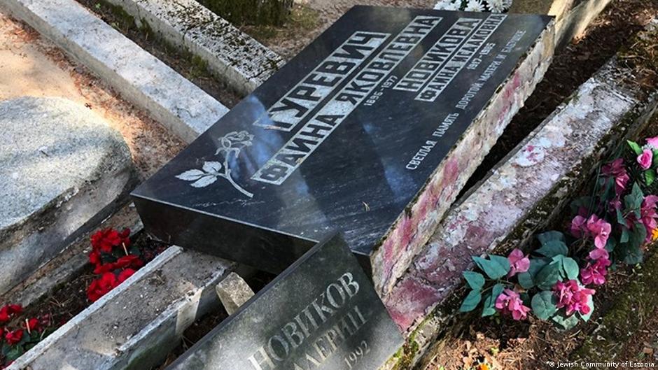 Jewish cemetery vandalized in Estonia