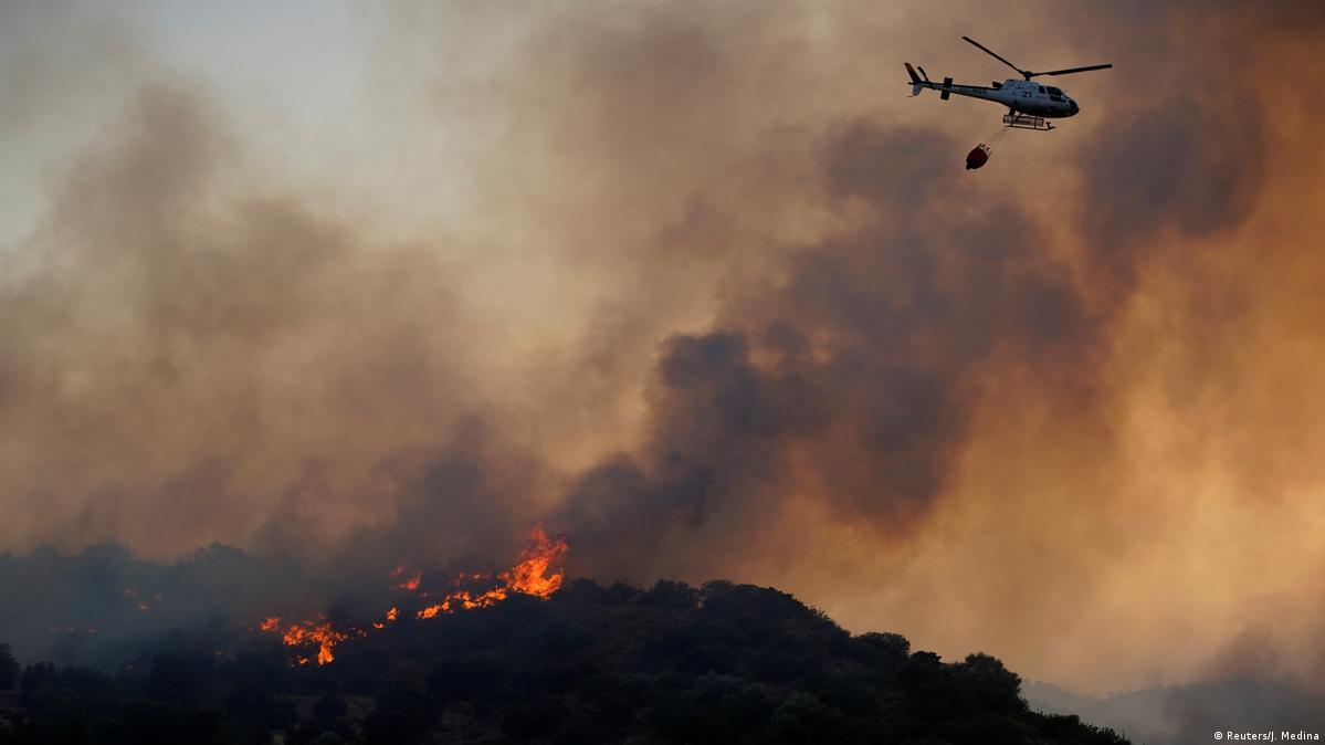 Spain fights wildfires as sweltering heat continues – DW – 06/29/2019