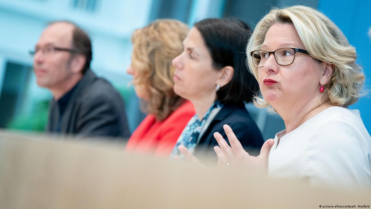 German environment minister proposes carbon tax – DW – 07/05/2019