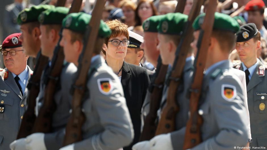 What the Defense Ministry holds for Merkel's anointed heir – DW – 07/17 ...