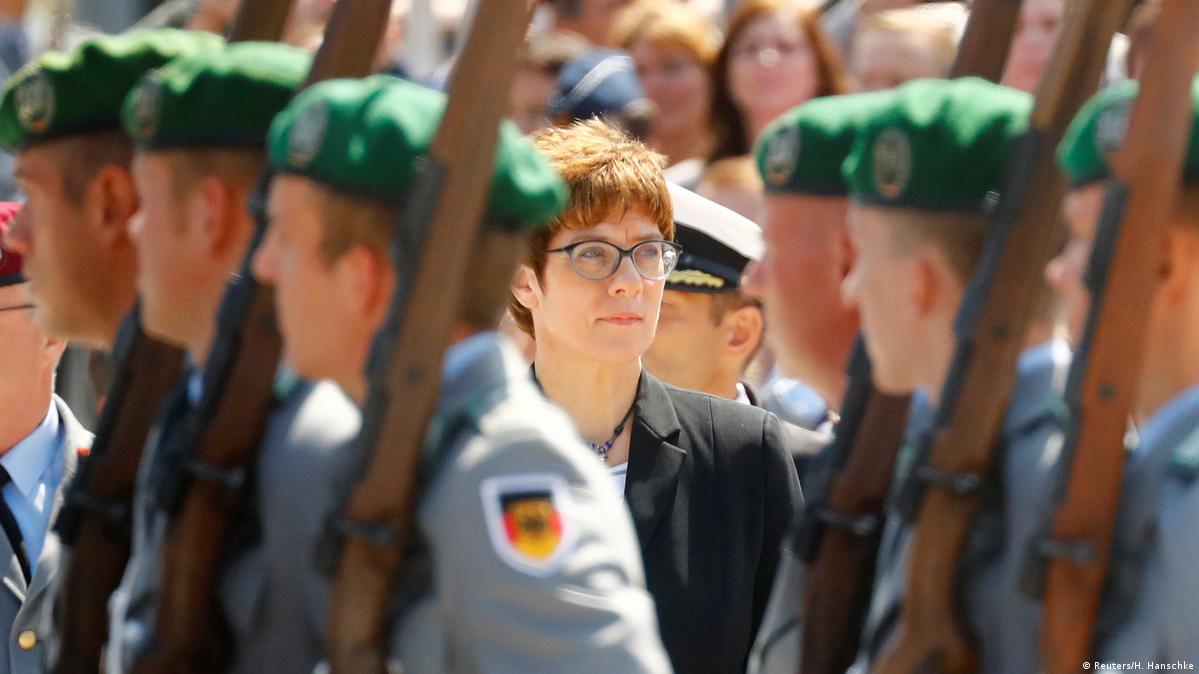 AKK takes on Macron over NATO – DW – 11/12/2019