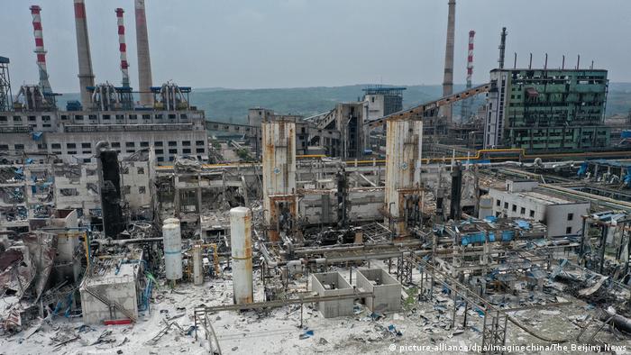 China gas factory blast kills at least 12 | News | DW | 20.07.2019