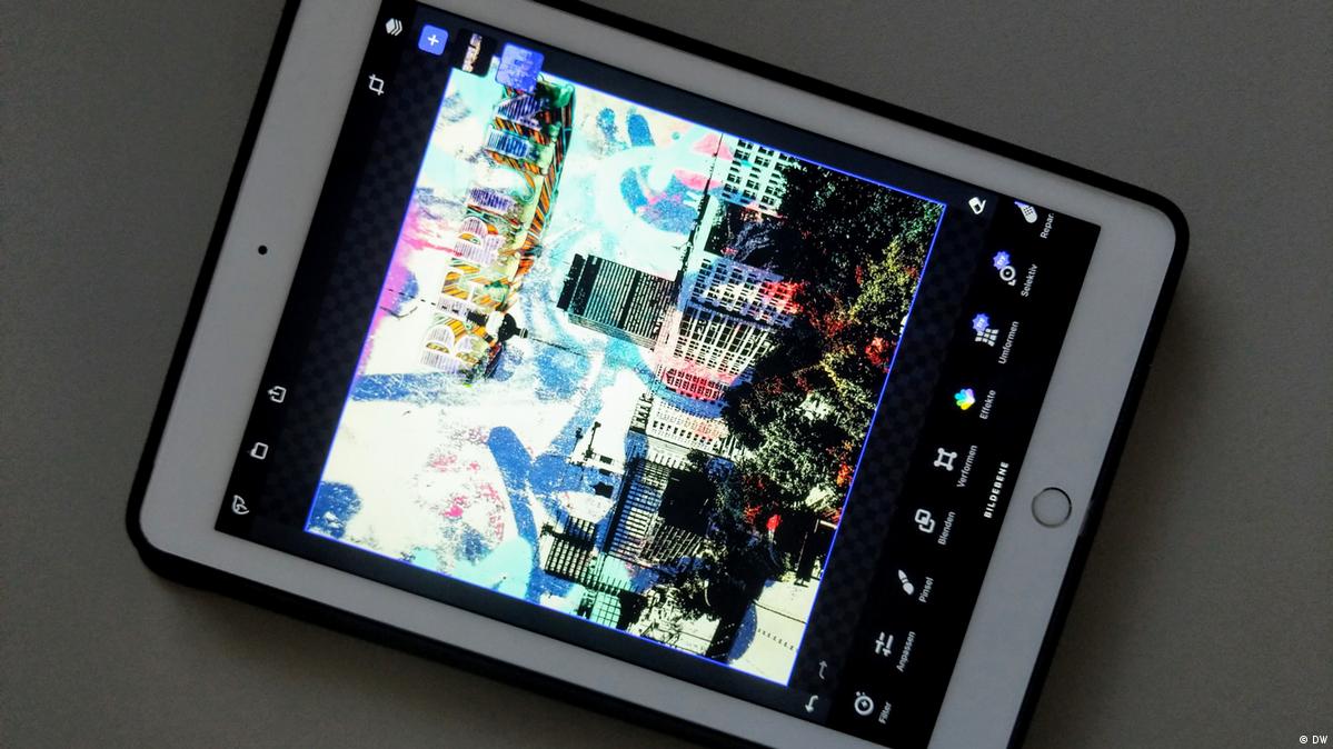 Testing photo editing apps: "Enlight Photofox"