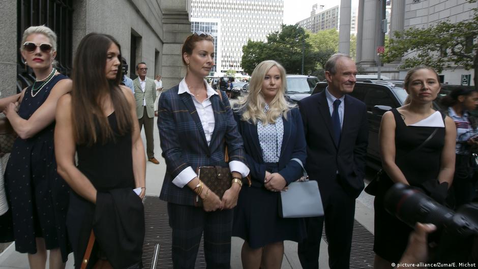 Epstein accusers testify weeks after his pre-trial suicide – DW – 08/27 ...