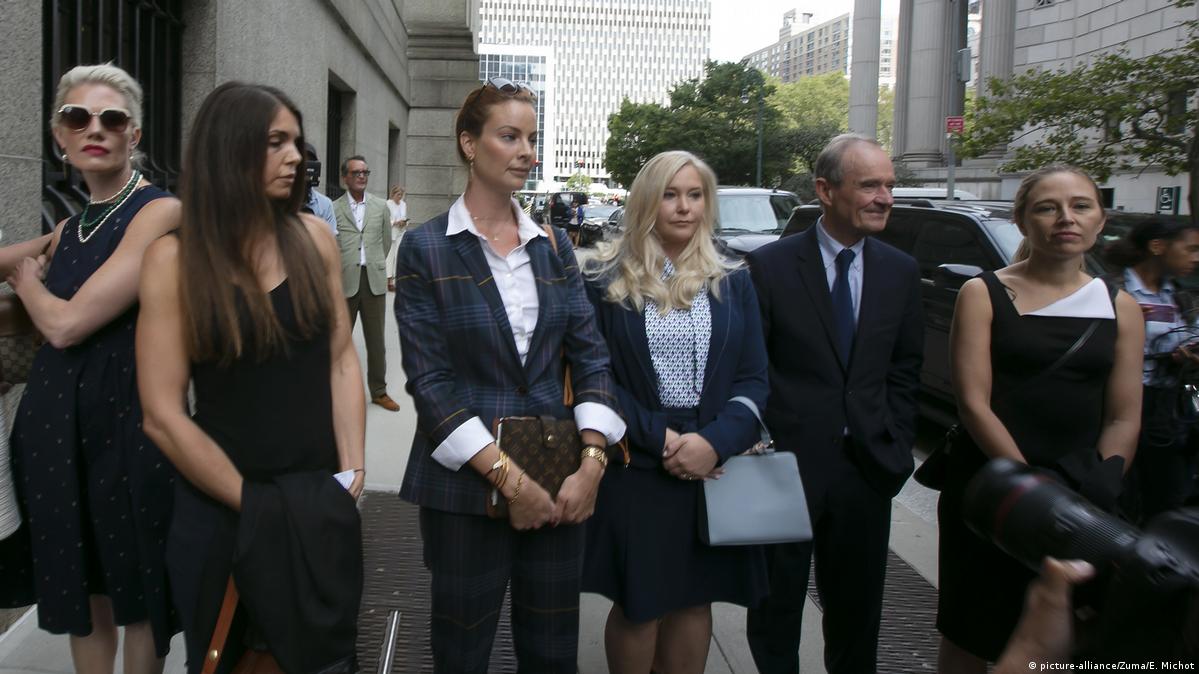 Epstein accusers testify weeks after his pre-trial suicide – DW – 08/27 ...