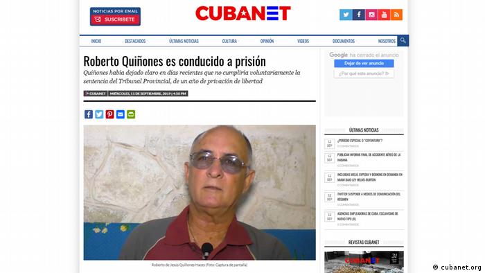 Arrested Cuban journalist Roberto Quinones fights on, despite fear ...