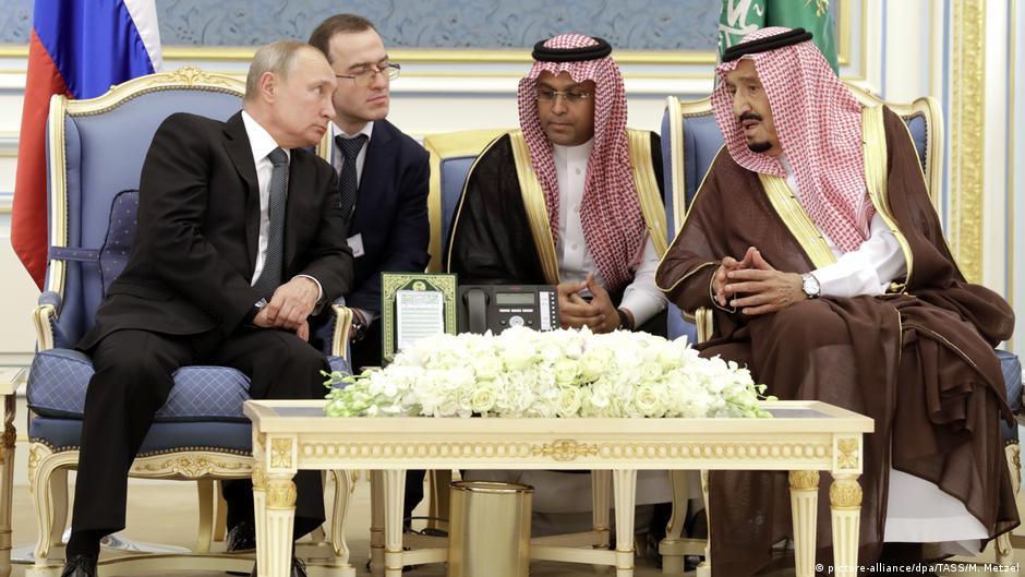 Putin courts investments in trip to Saudi Arabia