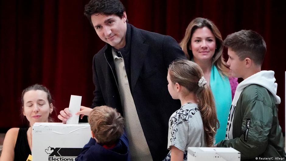Licht und Schatten für Justin Trudeau – DW – 22.10.2019