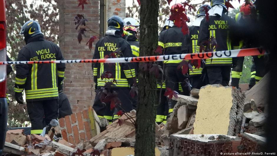 Italian firefighters killed in building explosion – DW – 11/05/2019