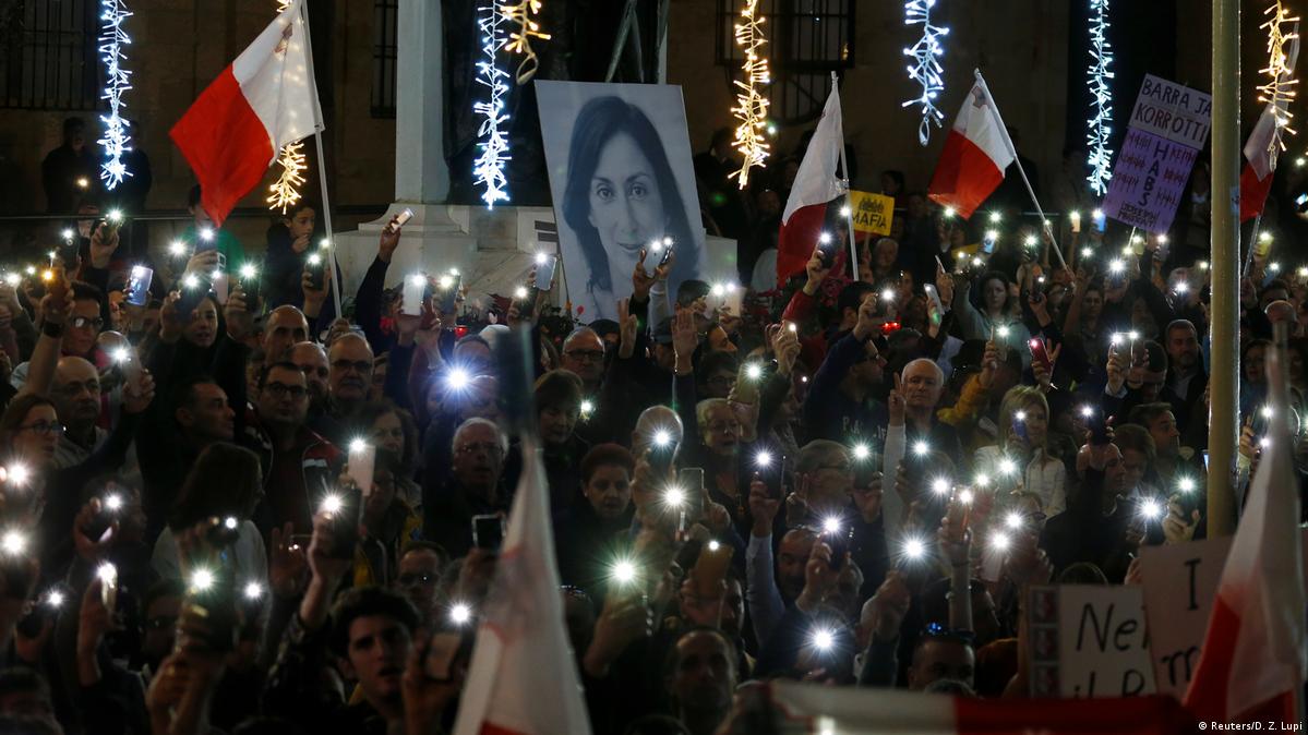 Protesters blockade Malta's parliament