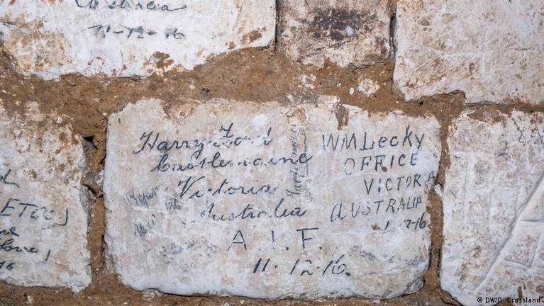 Underground mementos of World War I – DW – 12/31/2019